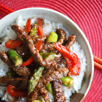 Steak, Veggies & Rice - Amplified Meal Prep